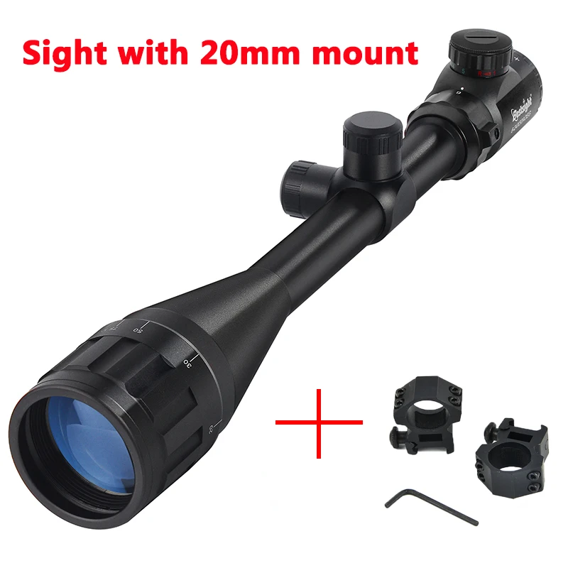 6-24x50 Adjustable Objective (AO) Rifle Scope - Prep Zone Tactical